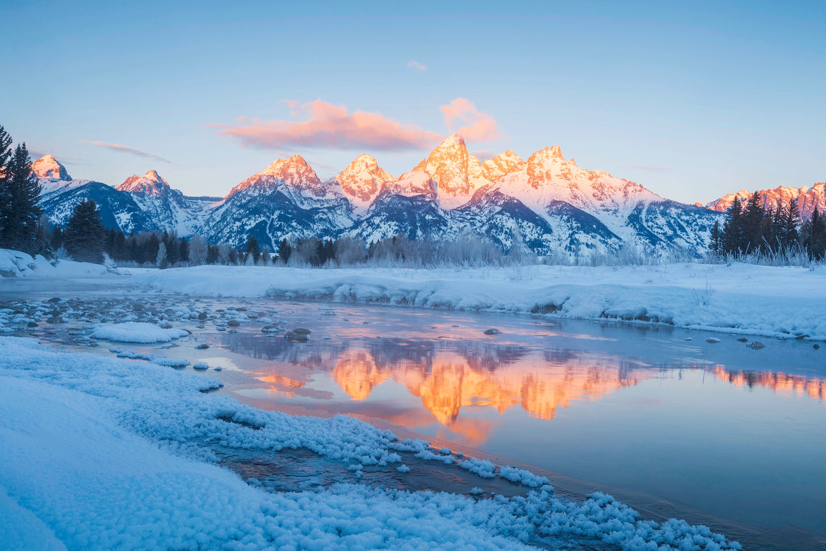 Icy Teton Reflection – John Richter Fine Art Photography